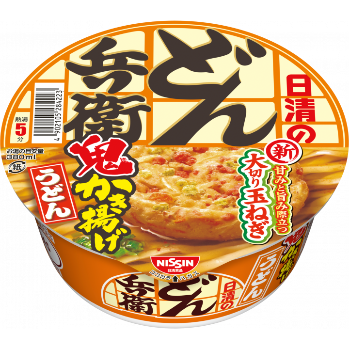 Nissin Donbei Kakiage Tempura Udon Instant Noodles 96g – Japanese Taste