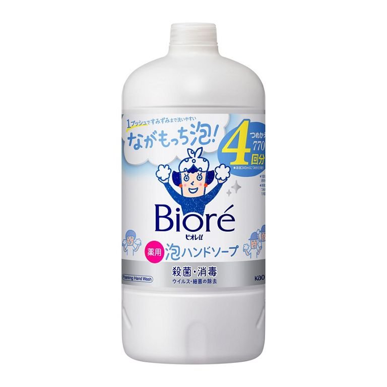 Kao Bioré Foaming Hand Wash Refill Bottle 770ml
