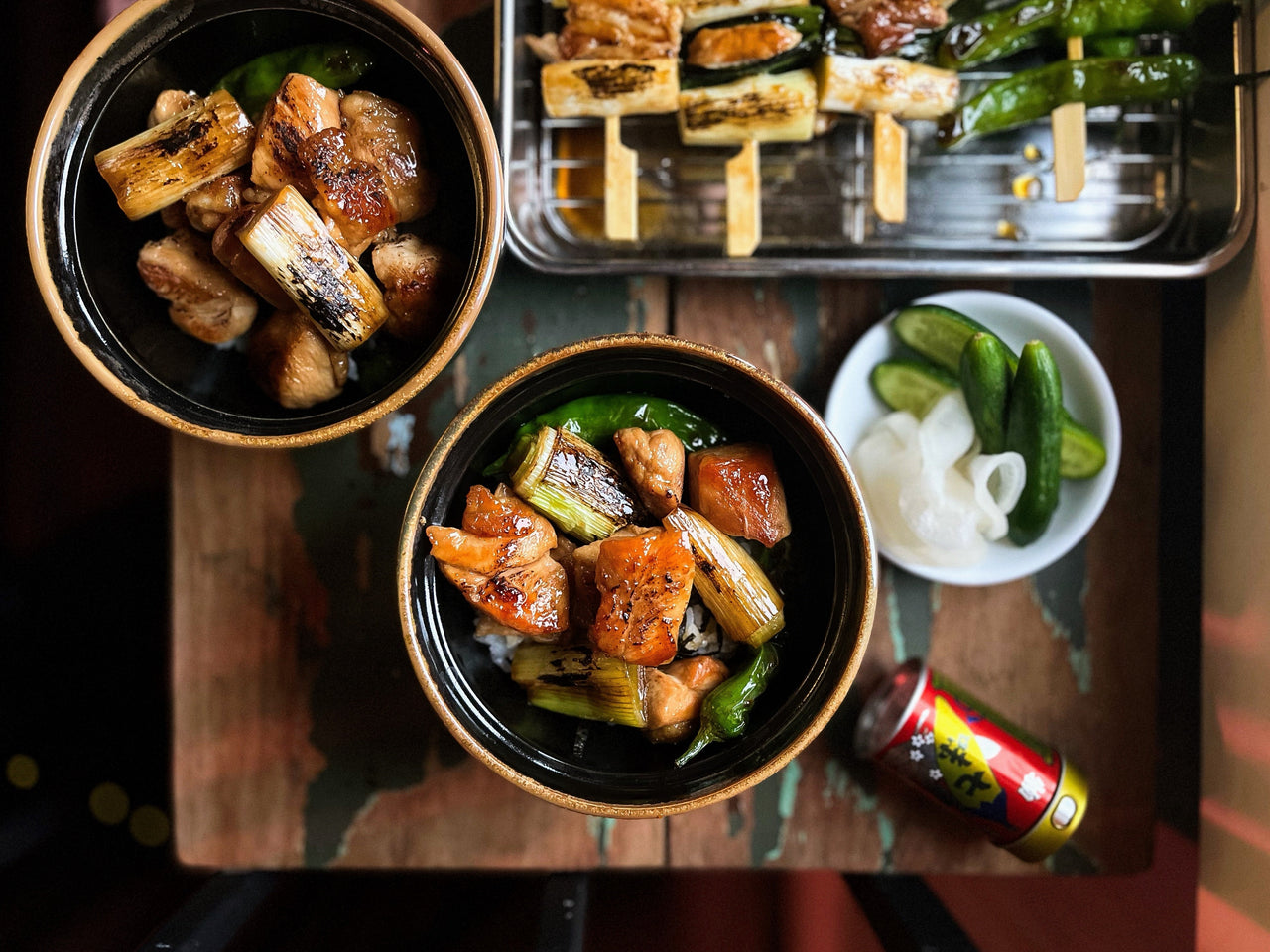 How to Make Yakitori Don (Japanese Grilled Chicken Rice Bowl) – Japanese Taste