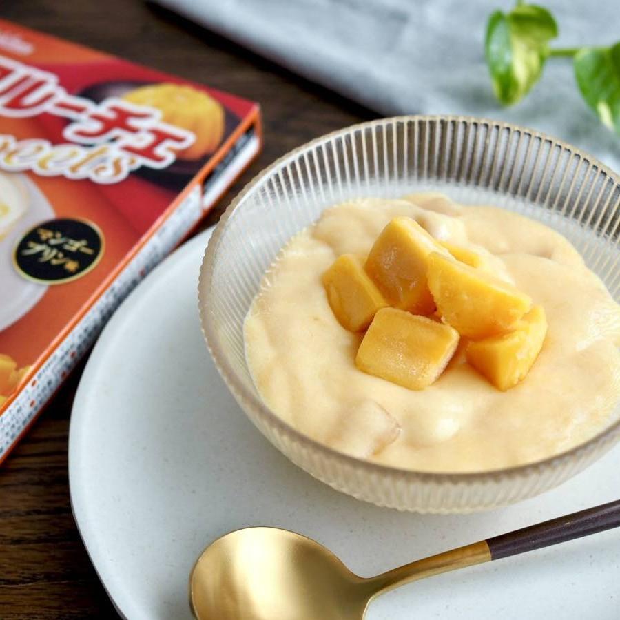 House Foods Instant Handmade Rich Mango Pudding Mix 150g – Japanese Taste