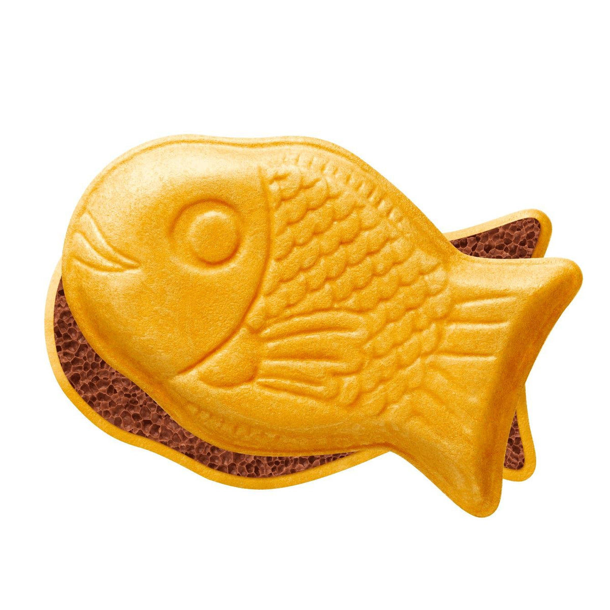 Meito Pukupuku Tai Taiyaki Chocolate Filled Fish Shaped Monaka Wafer ...