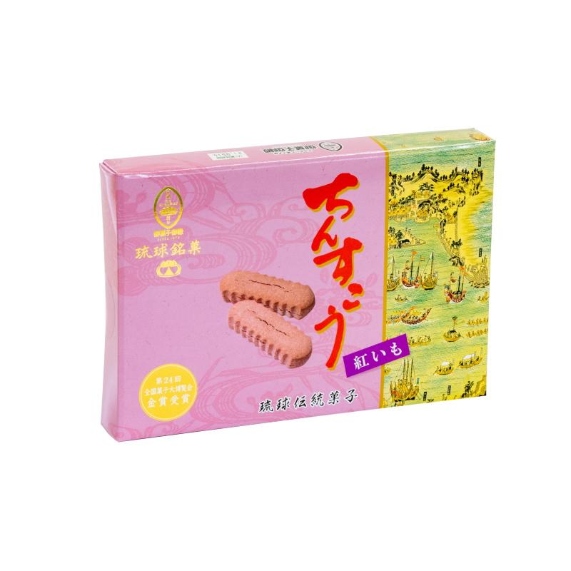Okashi Goten Purple Sweet Potato Chinsuko Shortbread Cookies 14 ct ...