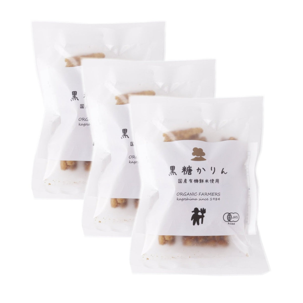 Organic Karinto Rice Crackers Soaked With Shoyu Brown Sugar 30g (Pack ...