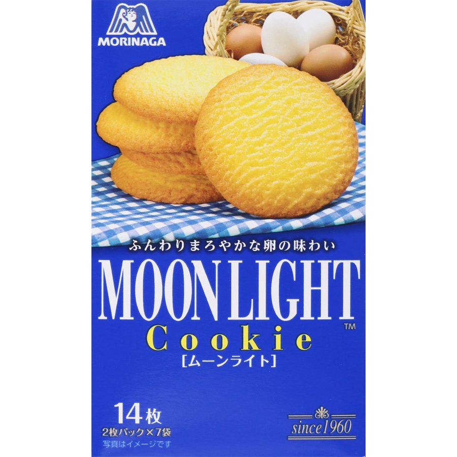 Morinaga Moonlight Butter Cookies Buttery Biscuit 14 Pieces