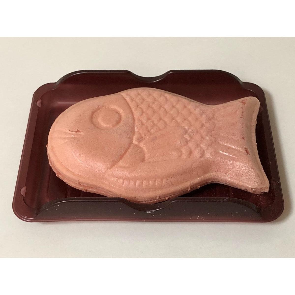 Meito Pukupuku Tai Taiyaki Strawberry Chocolate Filled Fish Shaped Mon